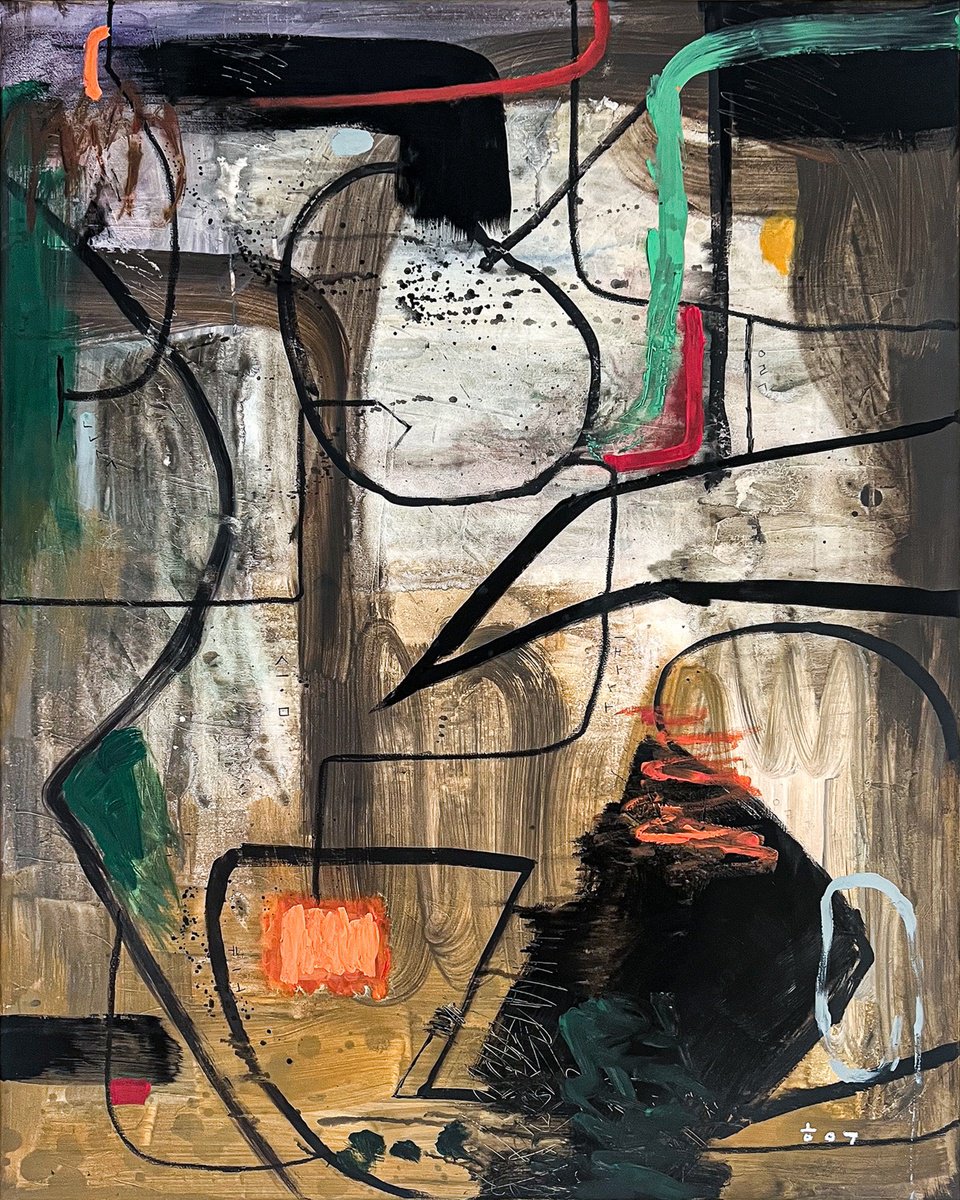 Soom Acrylic painting: Hyunah Kim | Artfinder