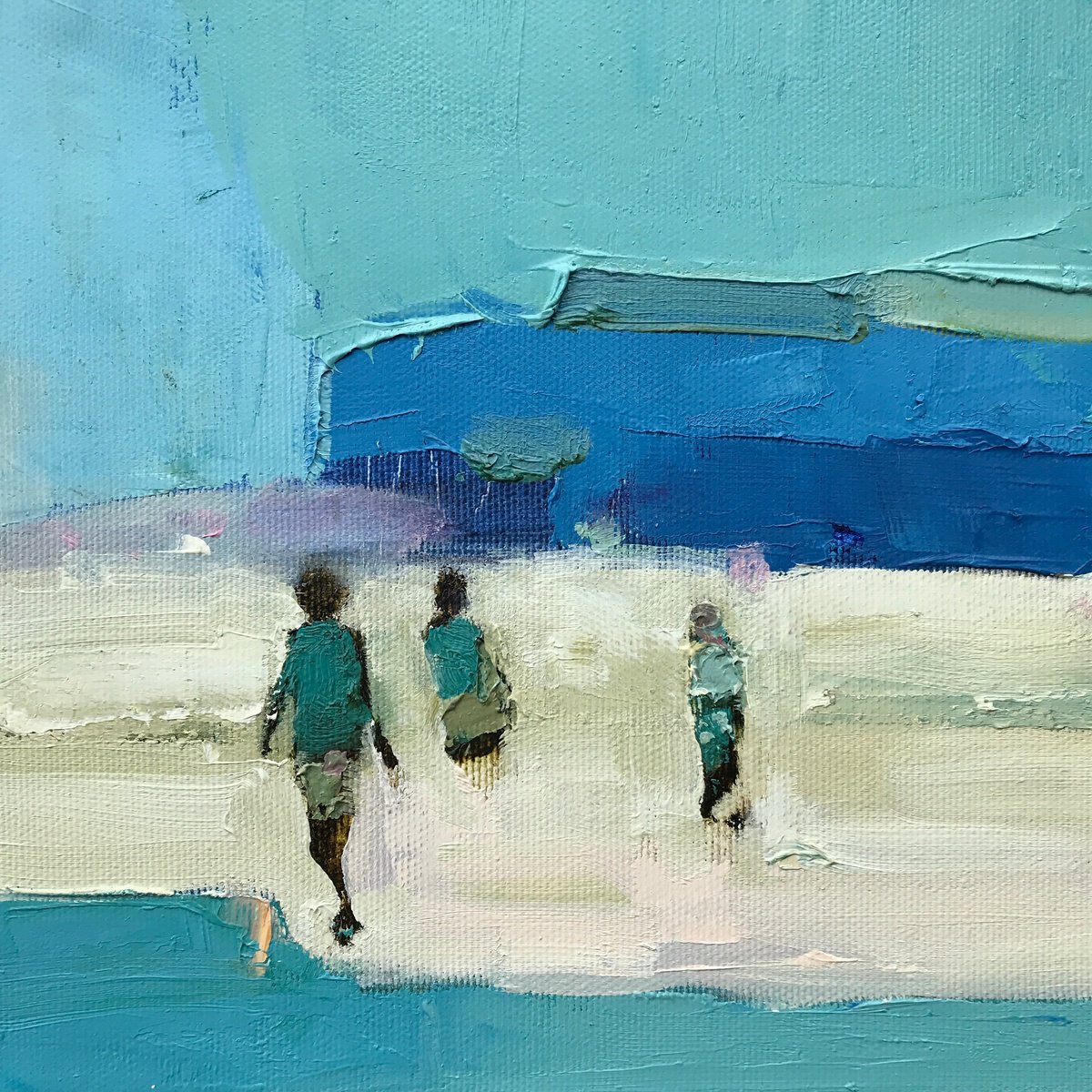 Walk somewhere Oil painting: Romuald Mulk Musiolik | Artfinder