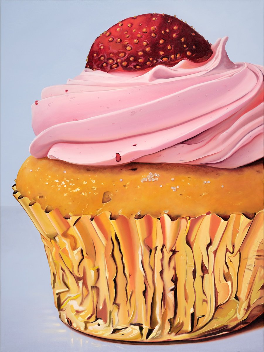 All Frills and No Knickers! Oil painting: Sandra Busby | Artfinder