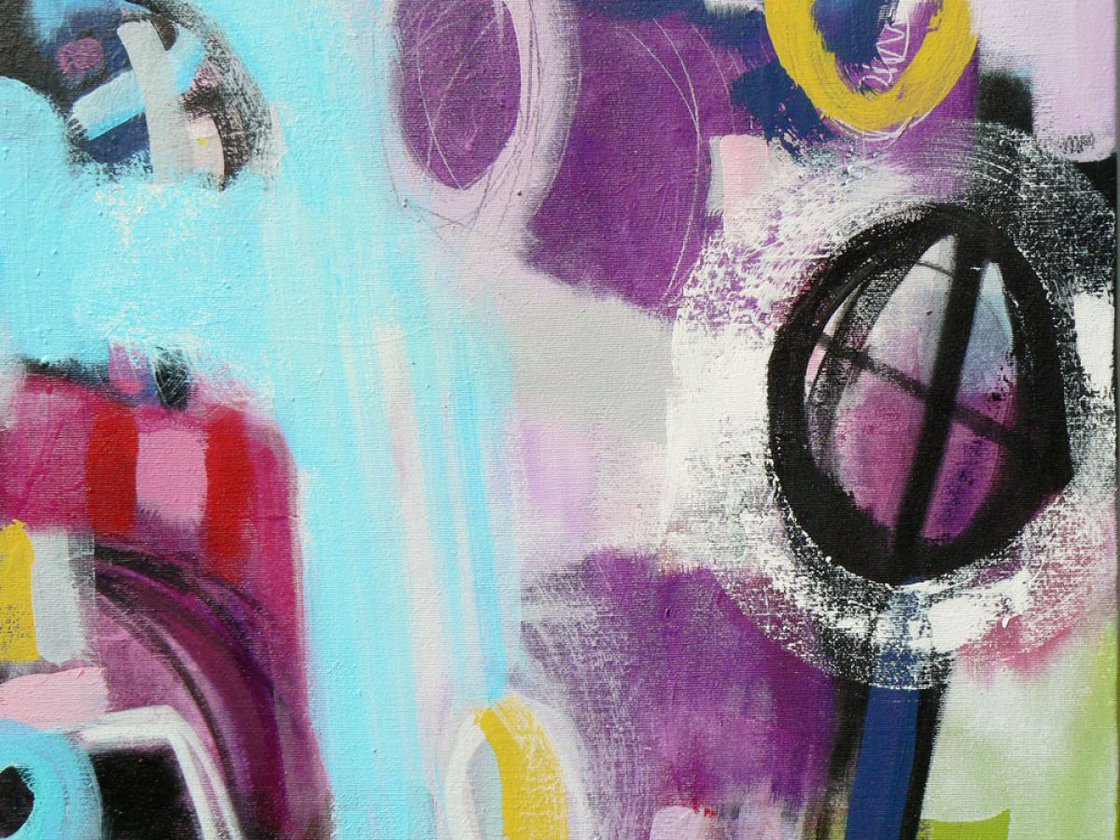 Everything revolves around you Acrylic painting: Carolynne Coulson ...