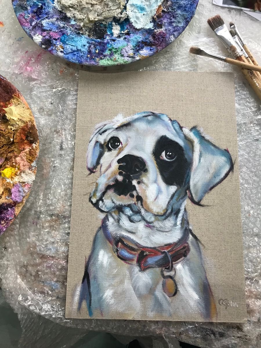 D4 Oil painting: Carol Gillan | Artfinder