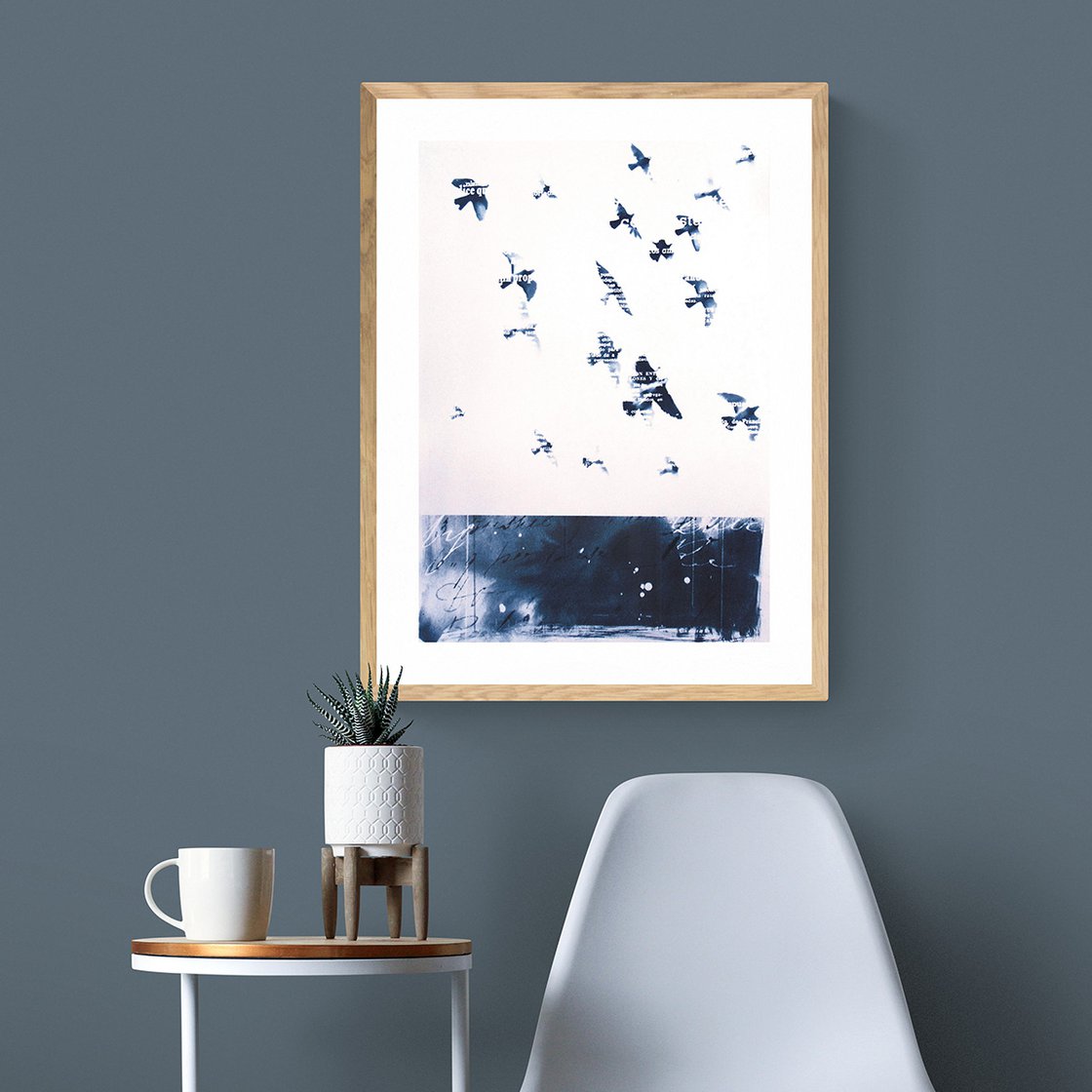 Cyanotype 03 Birds Print: Manel Villalonga | Artfinder
