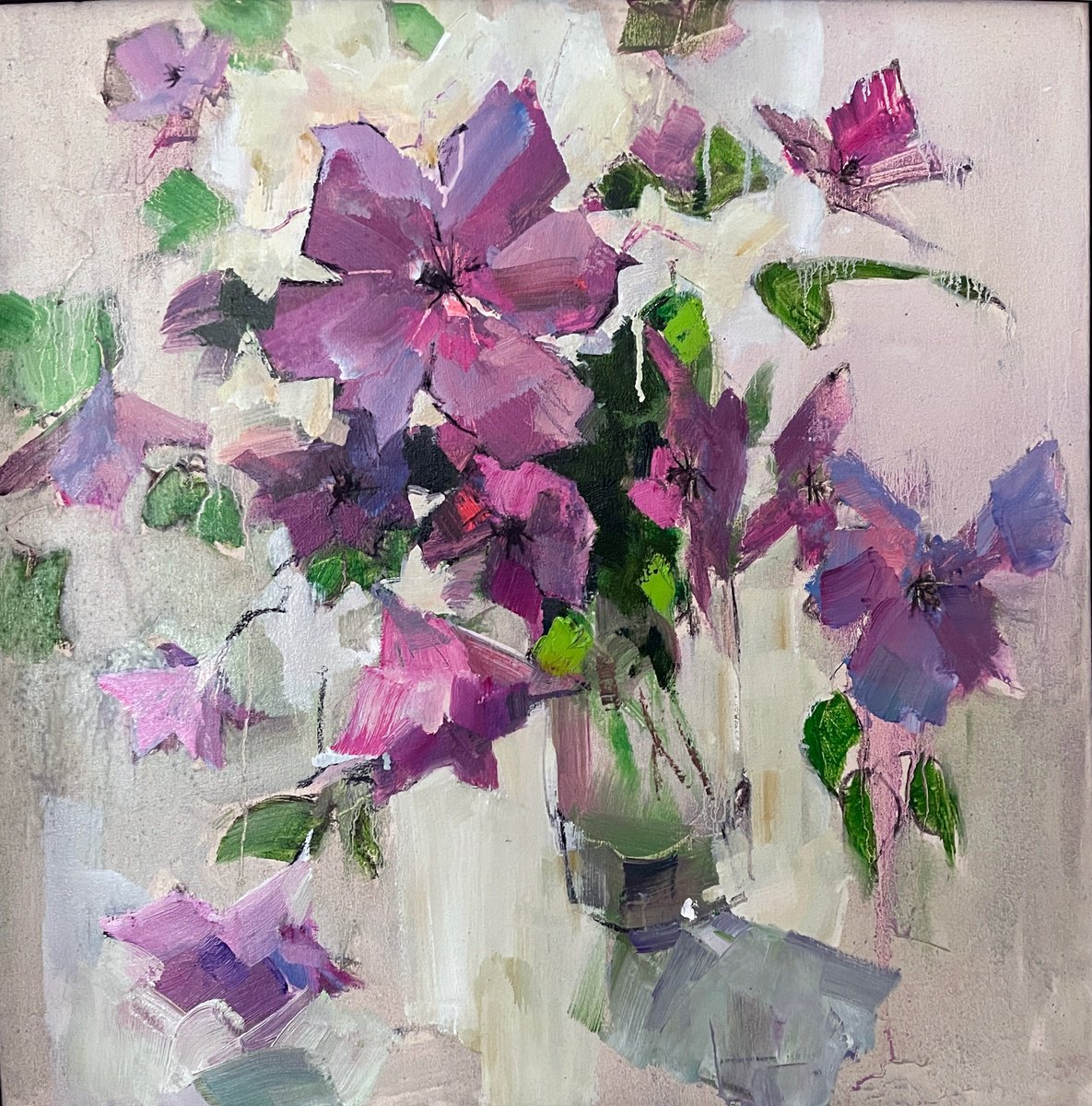 CLIMATIS Oil painting: Igor Yuryev | Artfinder