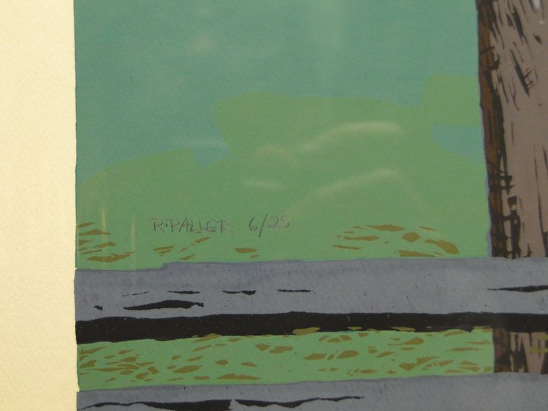 Impatiens Screenprint: Rick Paller | Artfinder