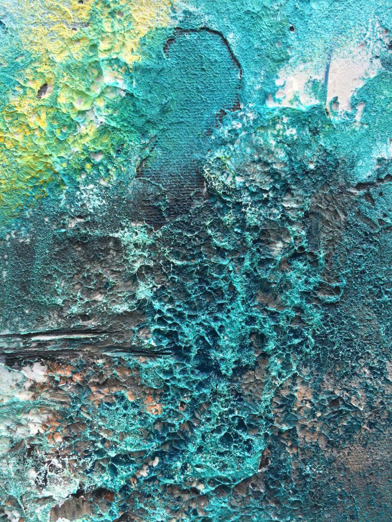 "Full Moon" , Abstract , Acrylic Painting - 24x32 inches Acrylic ...