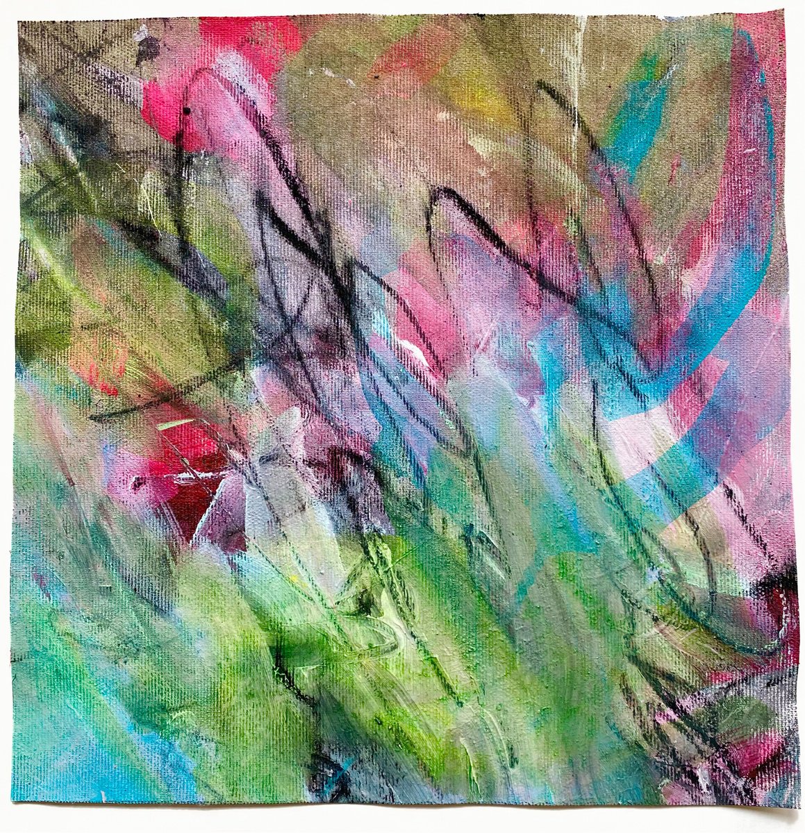 acryl pop 2 Acrylic painting: Dorit Lecke | Artfinder