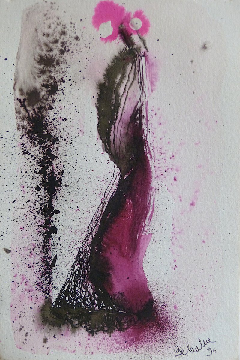 Femininity, 20x13 cm Ink drawing by Frederic Belaubre | Artfinder