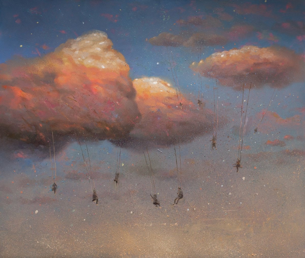 Fly babe fly Oil painting by Aleksandr Jerochin | Artfinder