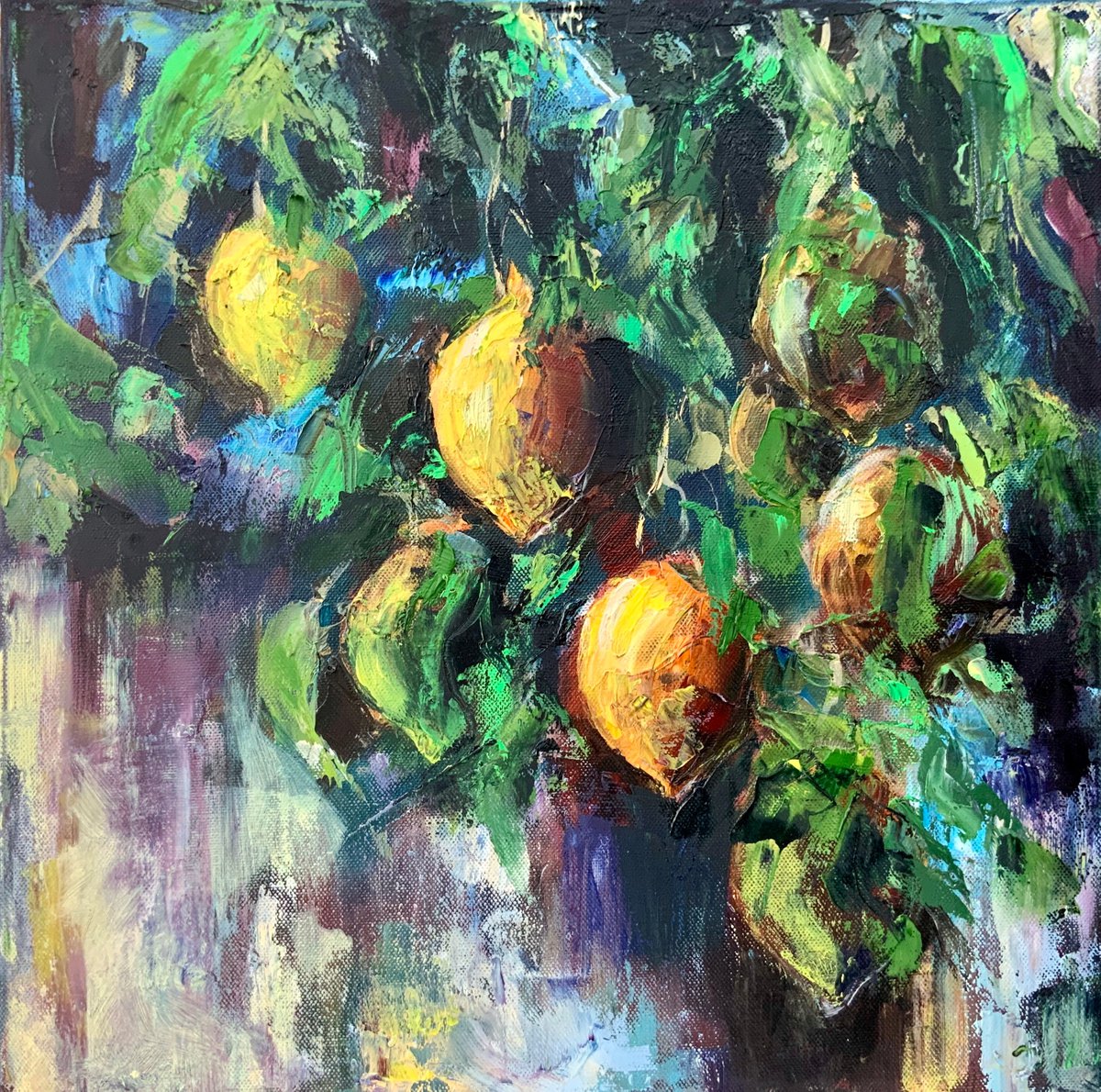 Lemon Tree Oil painting: Alexandra Jagoda (Ovcharenko) | Artfinder