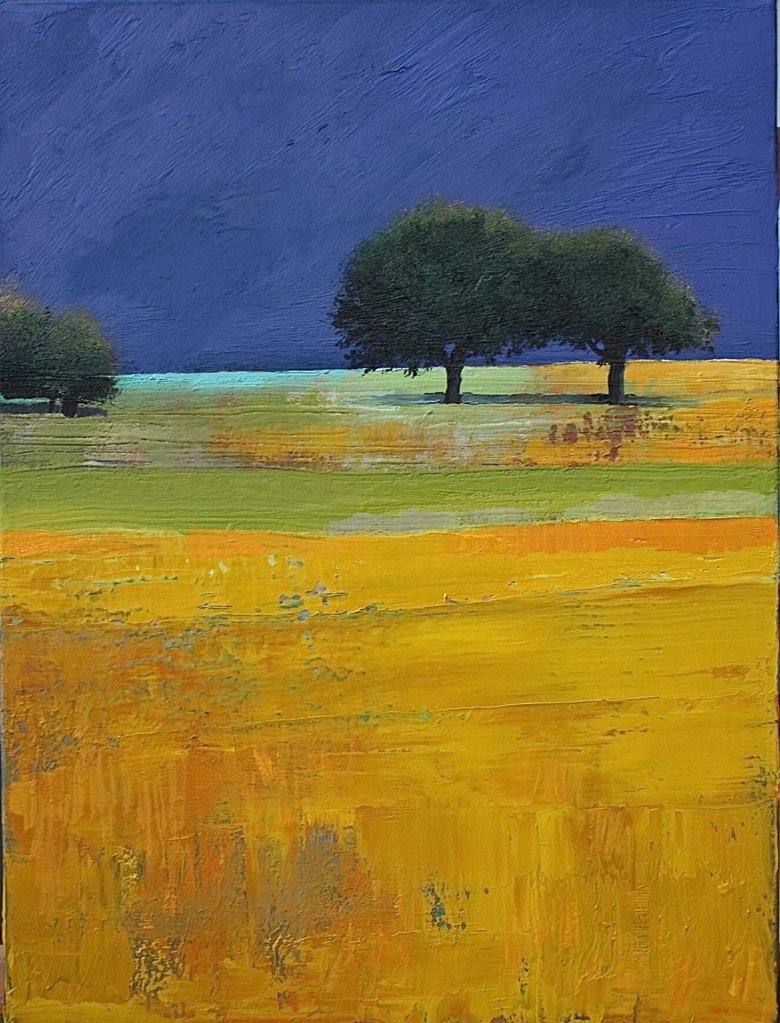 Big Blue Horizon 5 Oil painting: Simon Jones | Artfinder