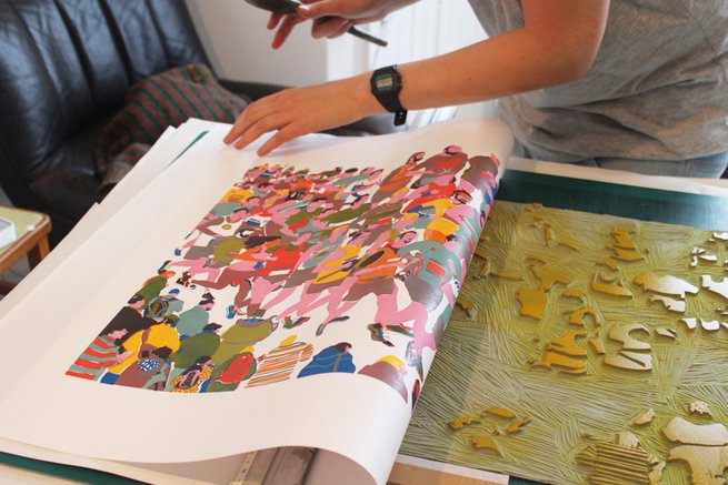 Painter and printmaker Hannah Forward talks breaking the rules, her ...