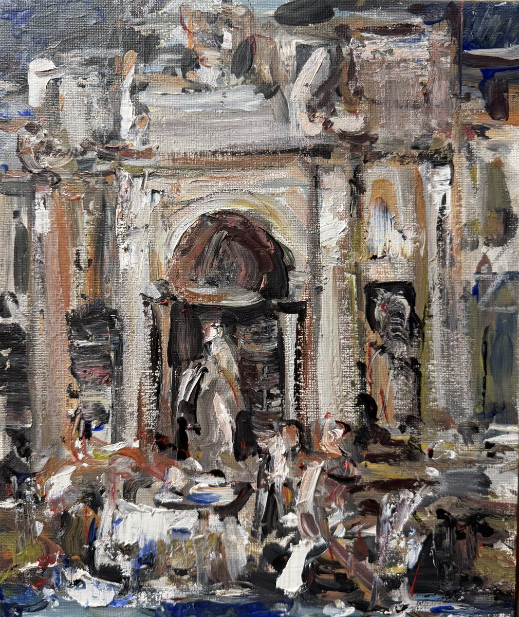 Impressions of Rome Acrylic painting: Altin Furxhi | Artfinder