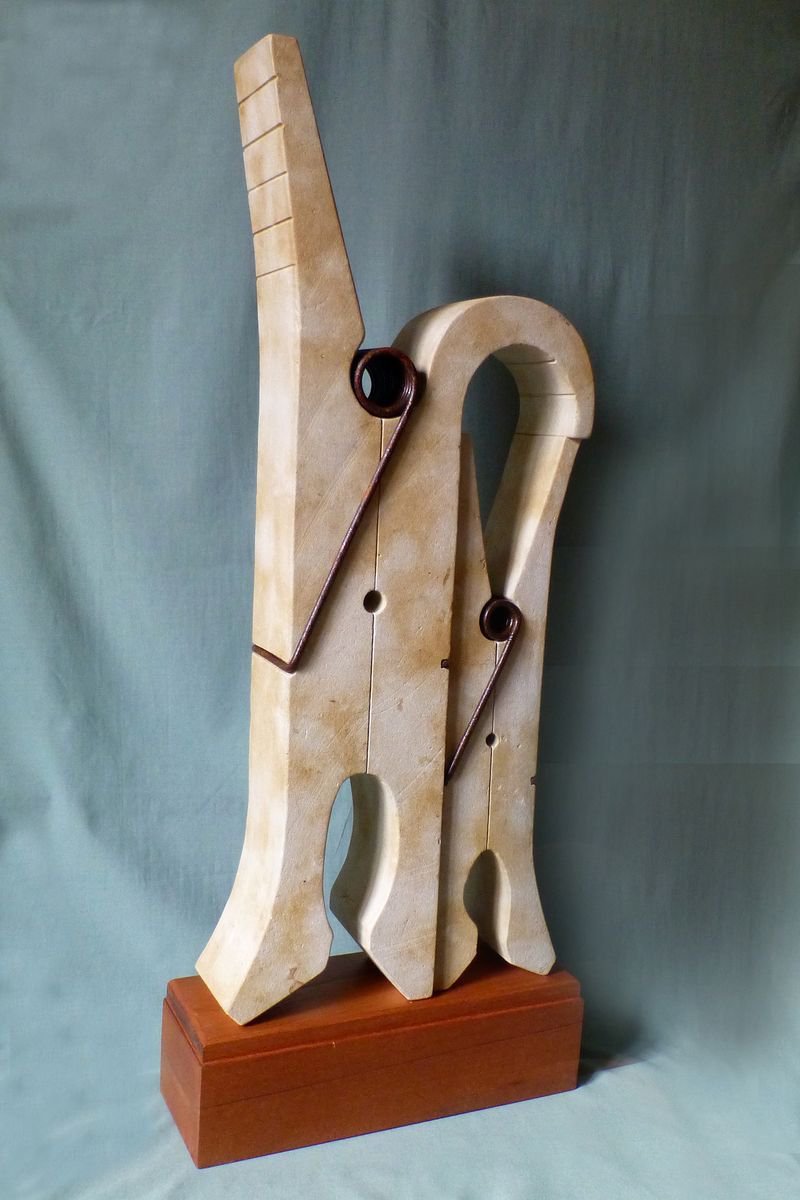 pinzas Stone sculpture by Manuel Calvo | Artfinder