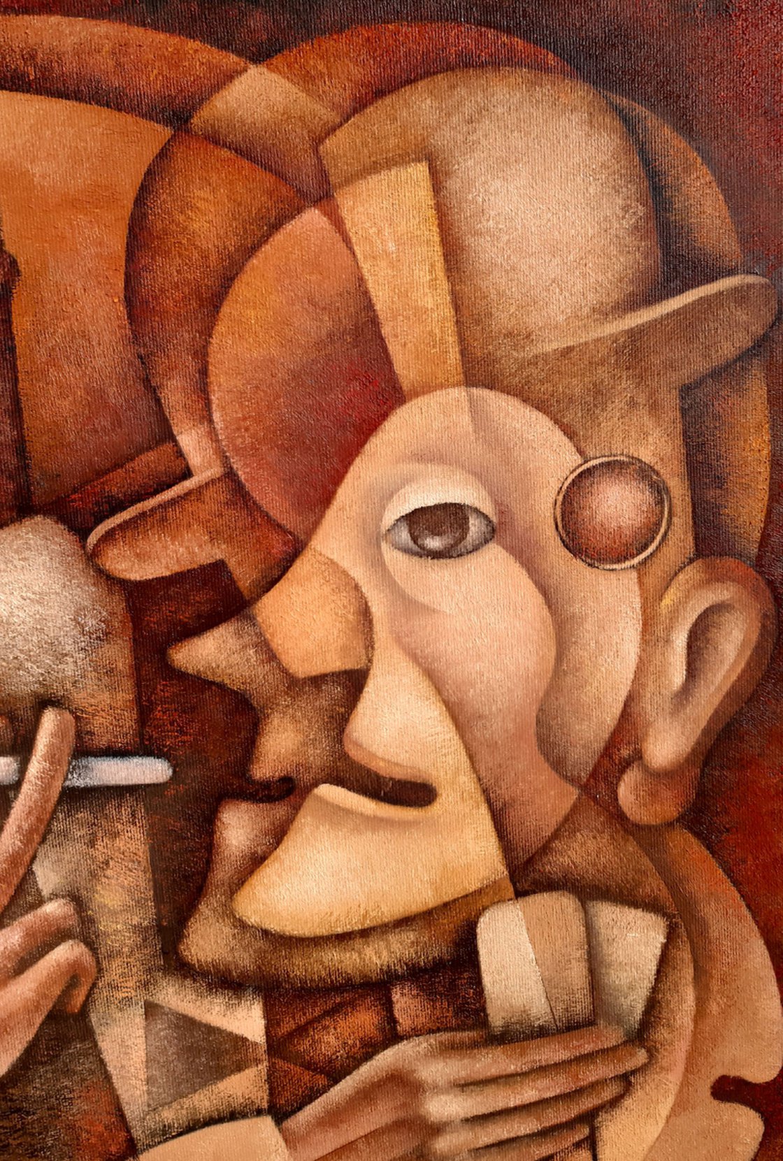 Poker Player Oil painting by Eugene Ivanov | Artfinder