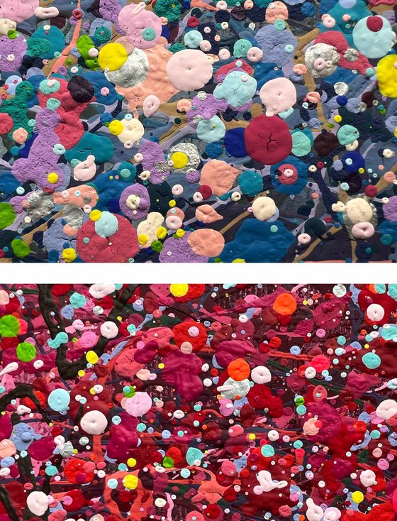 Overwhelmingly beautiful life Acrylic painting by Nadins ART | Artfinder