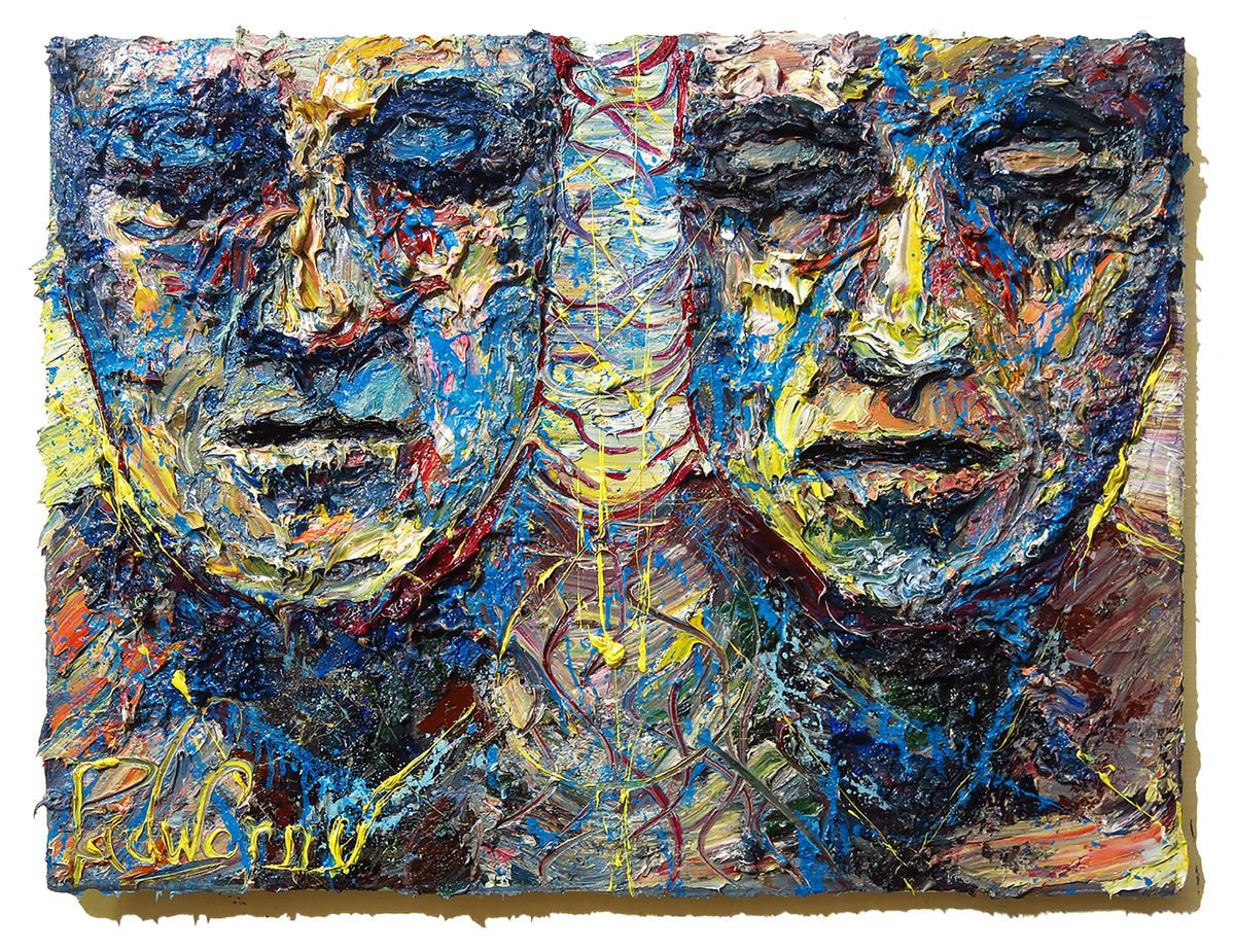 Original Oil Painting Abstract Expressionism Art deco Impressionism ...