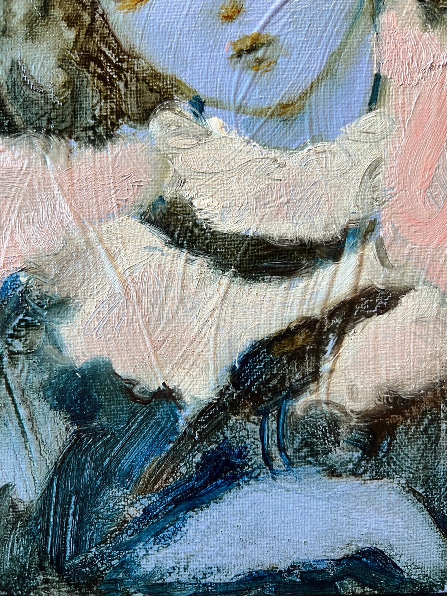 "Secret Threads" Oil painting: Isolde Pavlovskaya | Artfinder