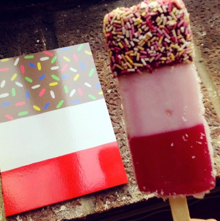 Fab Ice Lolly Pop Art Painting With Sprinkles, O | Artfinder