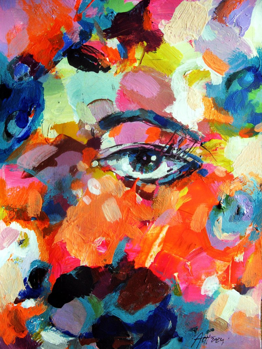 peper IV Acrylic painting by Anna Maria | Artfinder