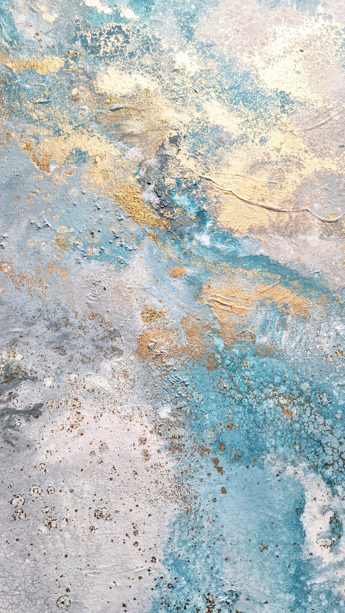 Ethereal flow Acrylic painting: Eleni Denart | Artfinder