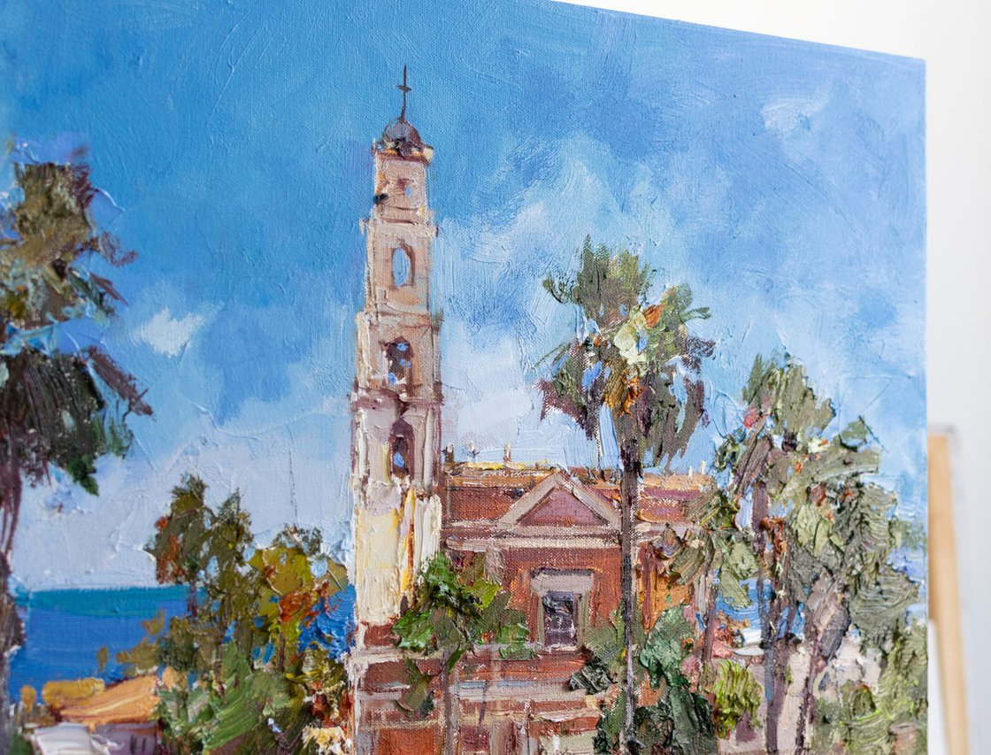 Old Jaffa, Israel Oil painting: Anastasiia Valiulina | Artfinder