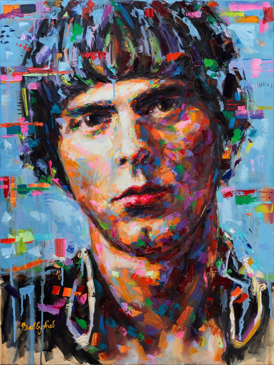 Ted Oil painting by Oleksandr Balbyshev | Artfinder