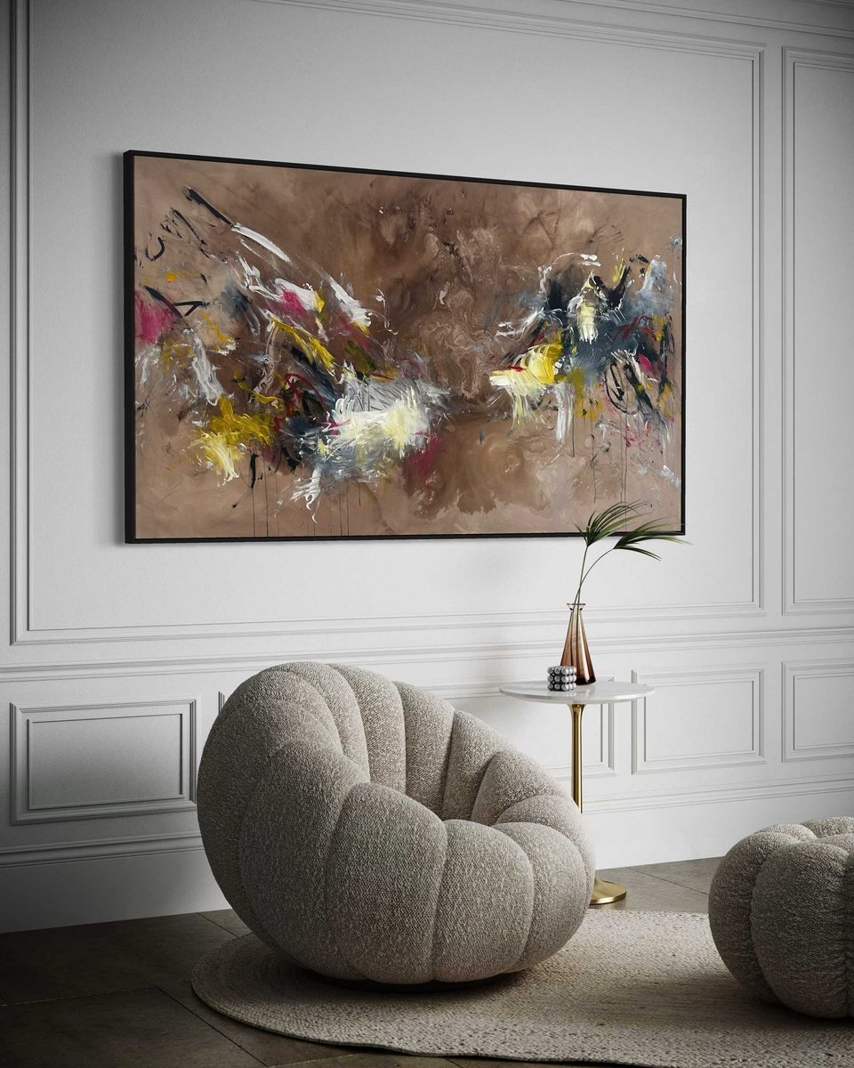 Whipsers Oil painting: Omar Obaid | Artfinder