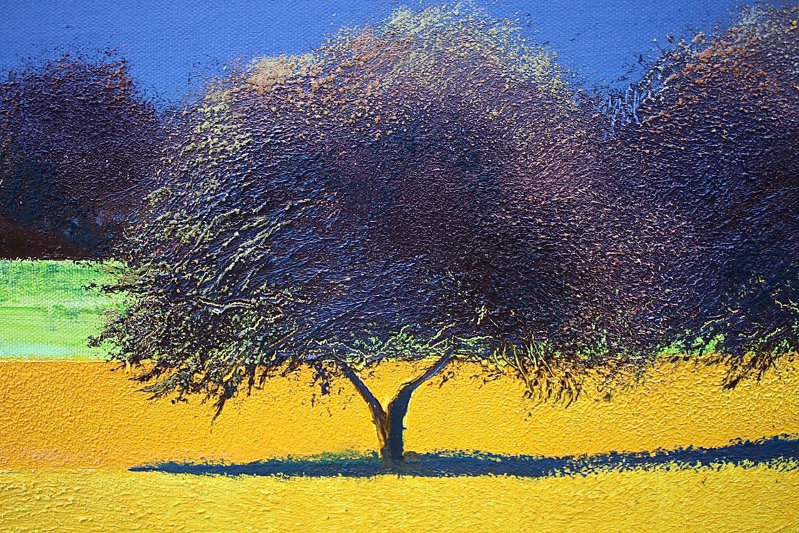 Bigger Blue 4 Oil painting: Simon Jones | Artfinder