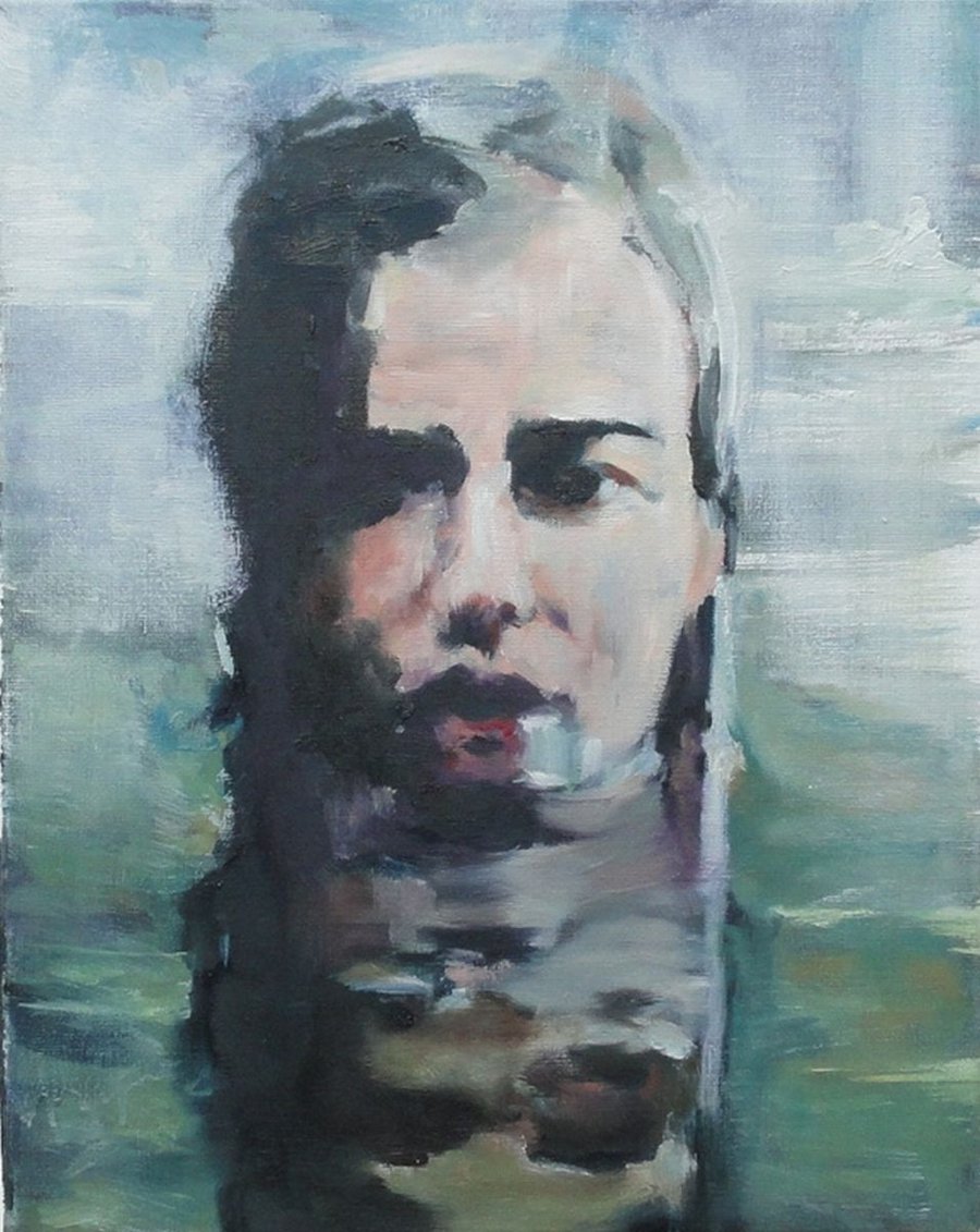 no fear (sold) Oil painting: Jacqueline Hoebers | Artfinder