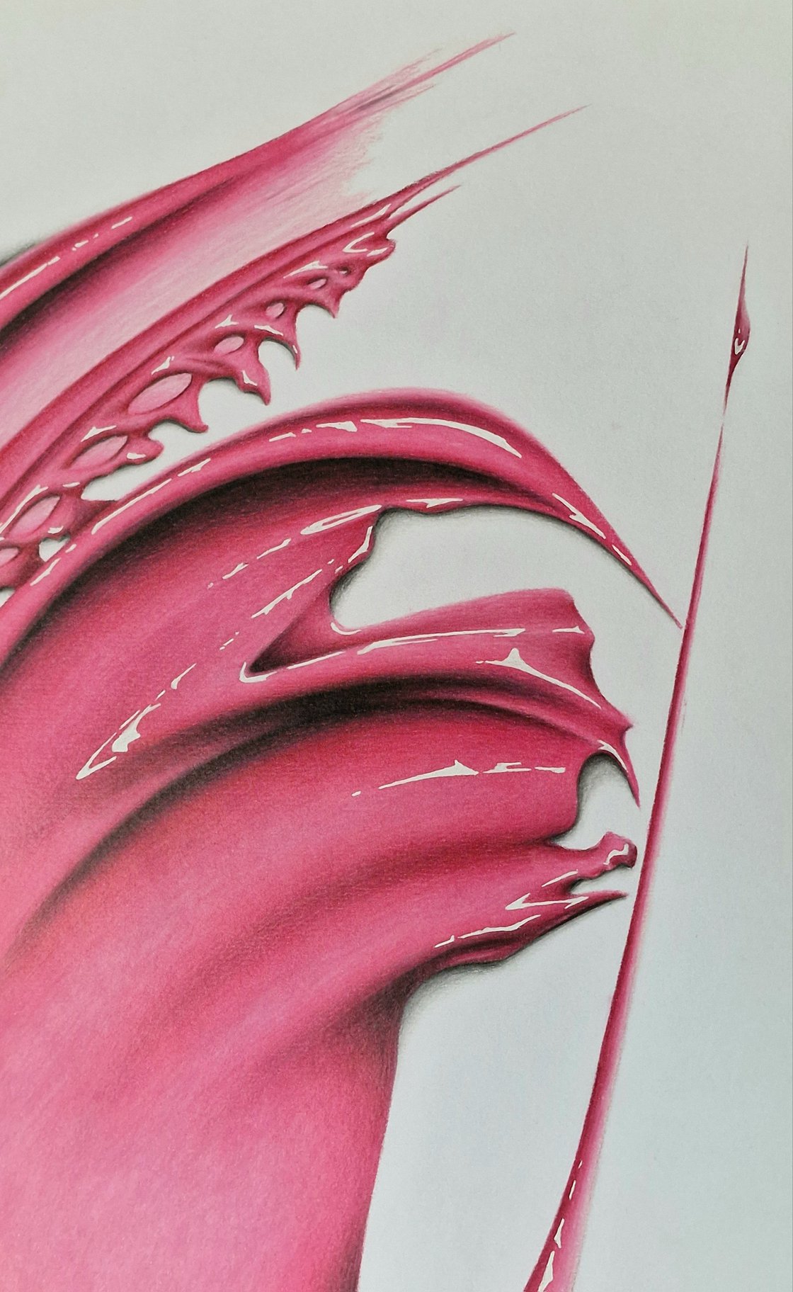 Pink 128***: Drawing Of Paint Pencil drawing: Daniel Shipton | Artfinder