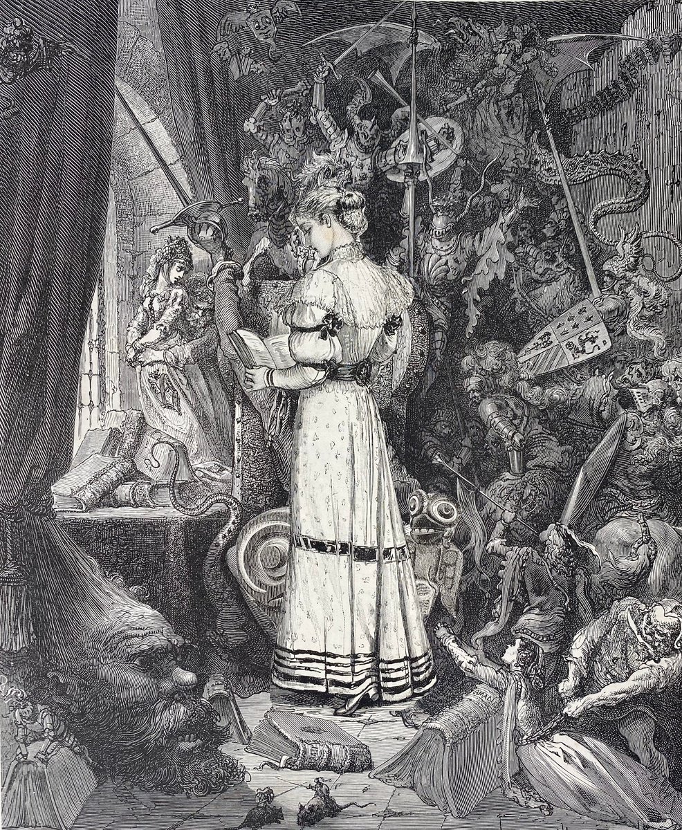 Enjoying a good story book Collage by Tudor Evans | Artfinder