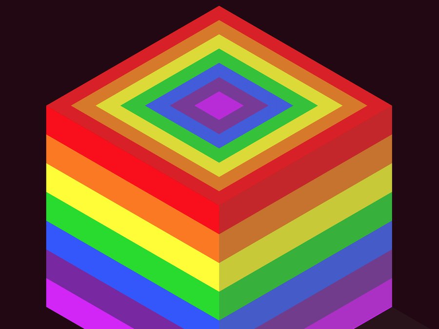 The Illusion of Freedom: the rainbow cage Digital Art (Giclée) by David ...