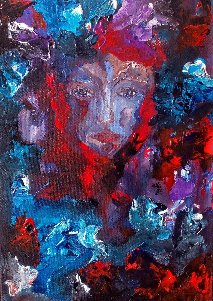 Emergence Acrylic painting by Eric Sher | Artfinder