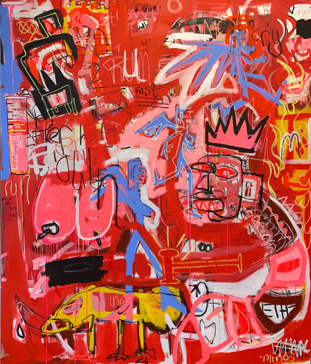 The Judge Acrylic painting: Patrick Walsh | Artfinder
