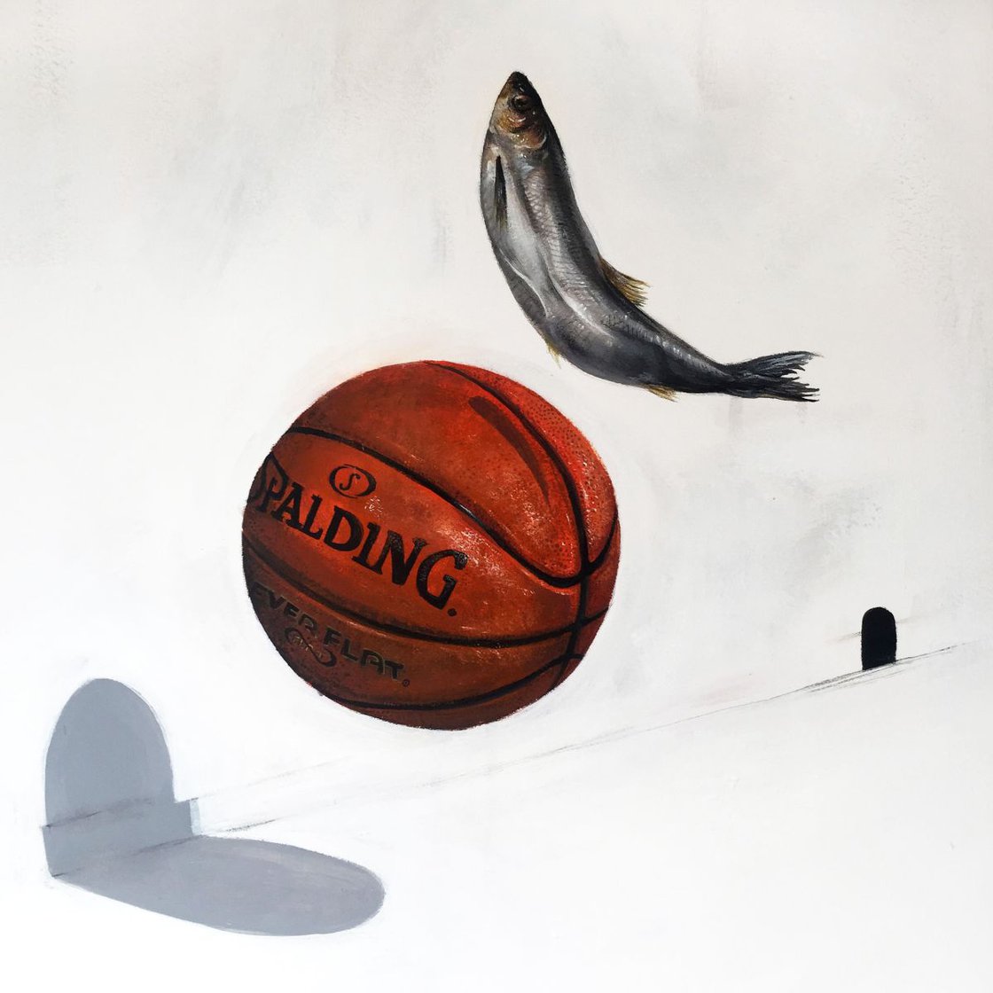 F*shing Balls Acrylic painting by Joshua Daniels | Artfinder