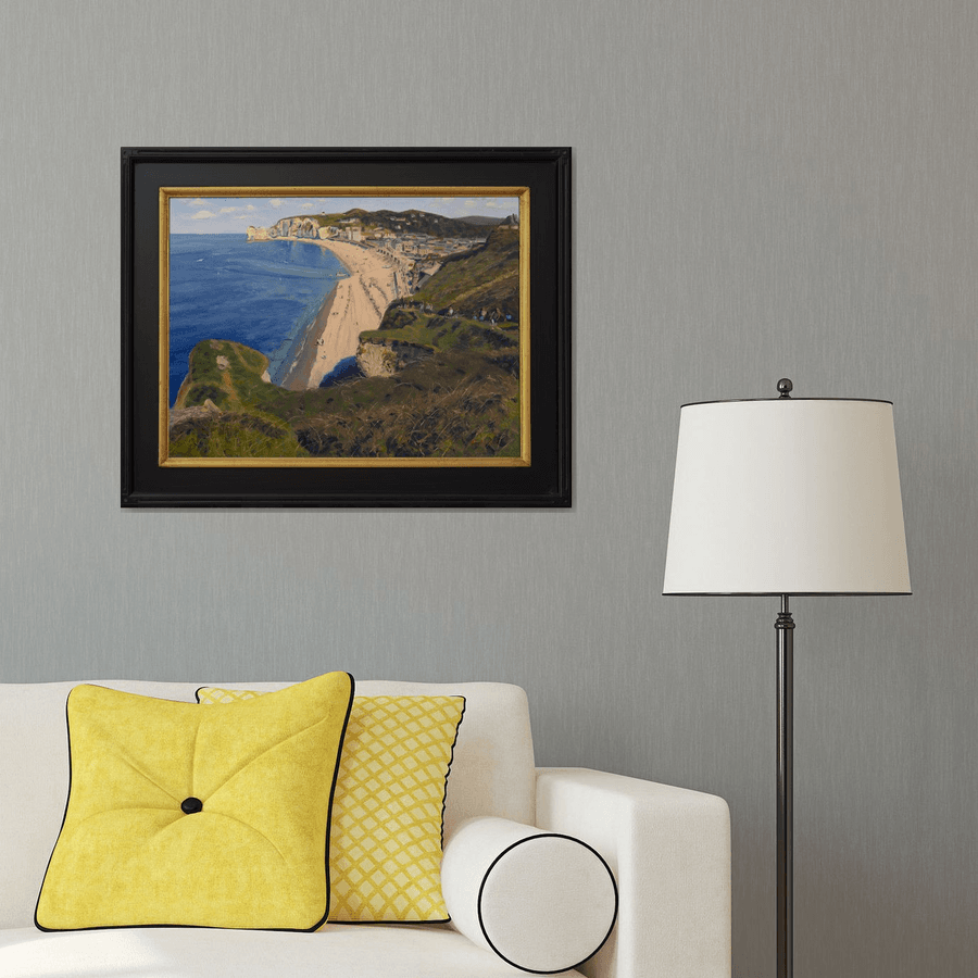 Cliffs of Etratat II Oil painting: Daniel Brian Fishback | Artfinder