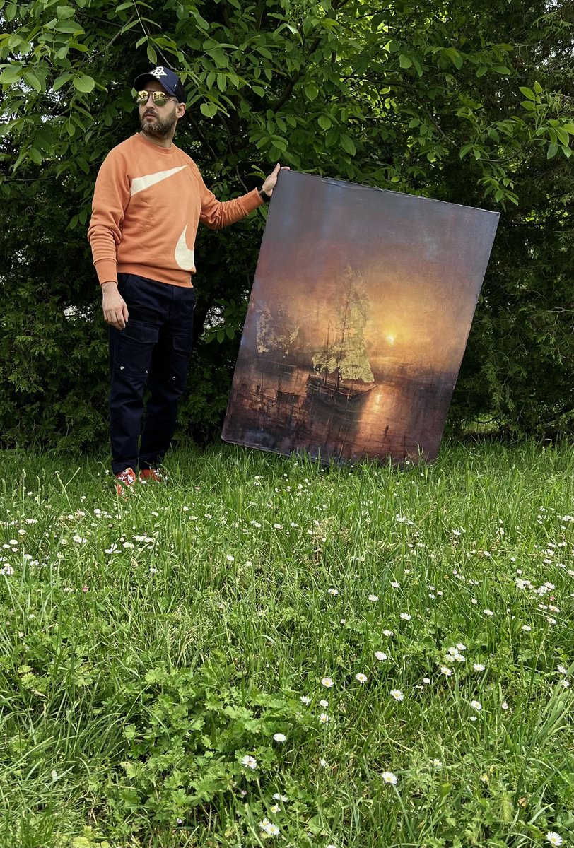 " Harbor of destroyed dreams - Wounded Souls " Oil painting: Ivan ...