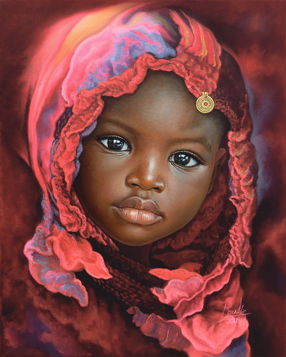 Prosperity portrait 9 Oil painting by Dora Alis Mera Velasco | Artfinder