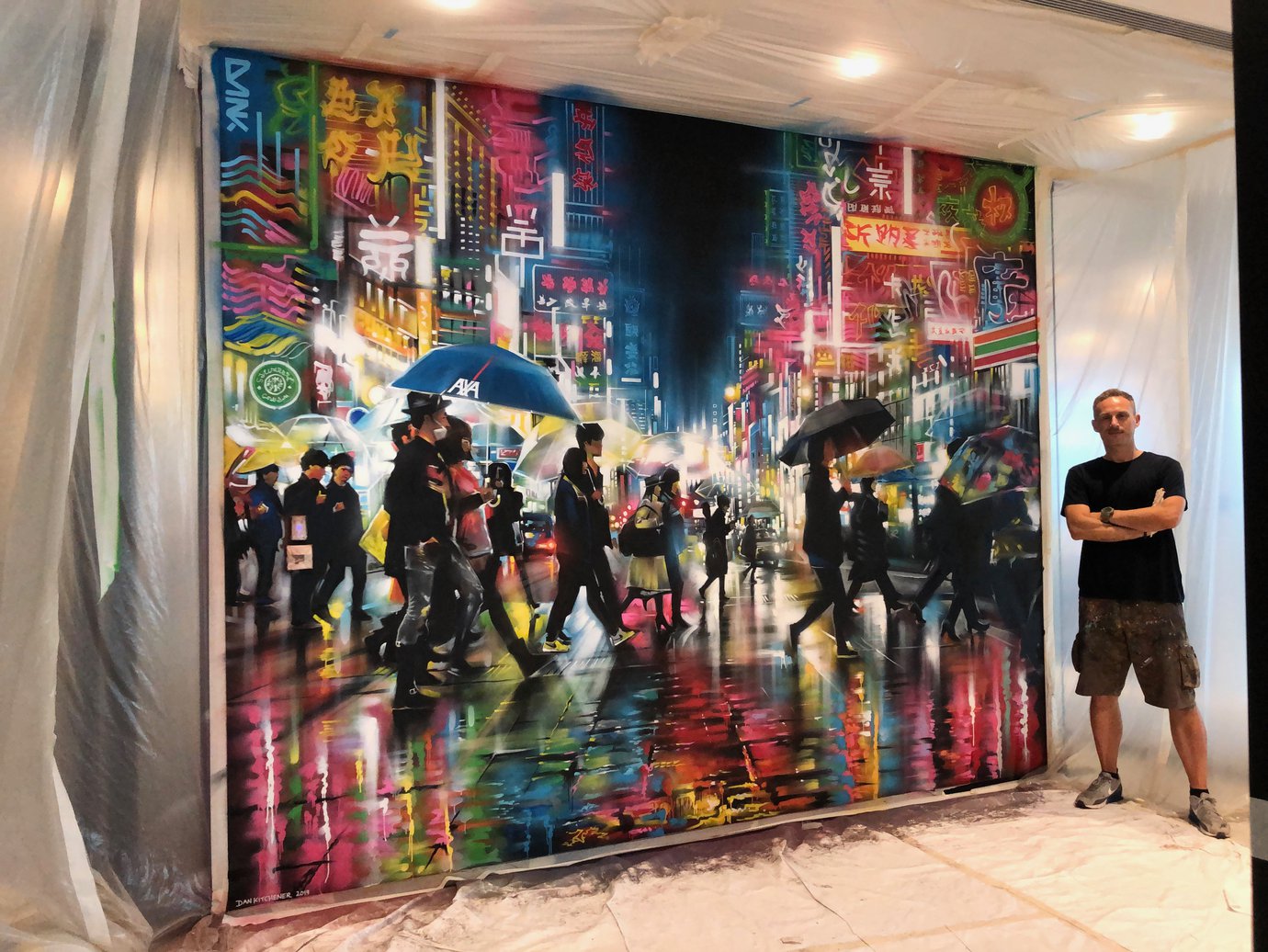 Dan Kitchener / 'DANK' - Latest from Artist Studio | Artfinder