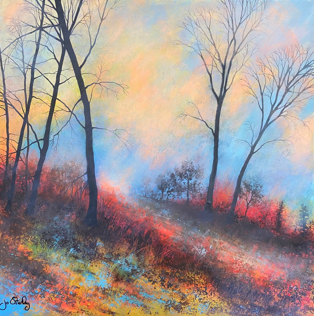 'Destiny's Path' Acrylic painting: Jo Starkey | Artfinder