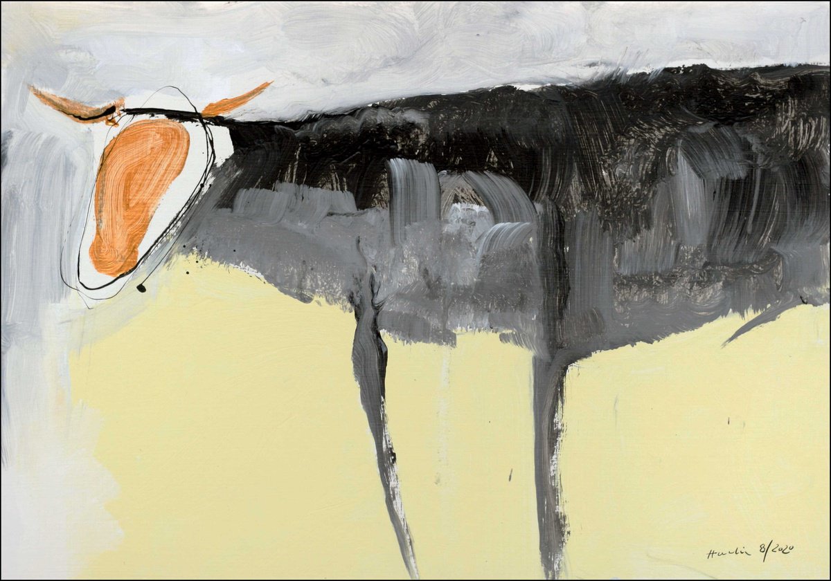 Black Bull Acrylic painting: Jiri Havlik | Artfinder