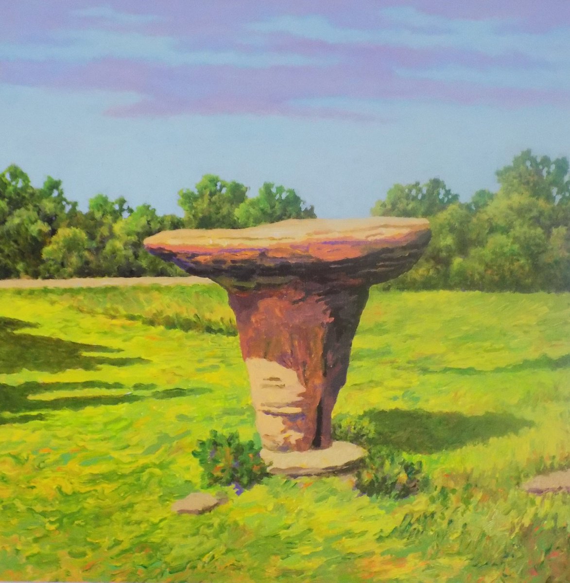 Table Rock Oil painting: Nicolas Gadbois | Artfinder