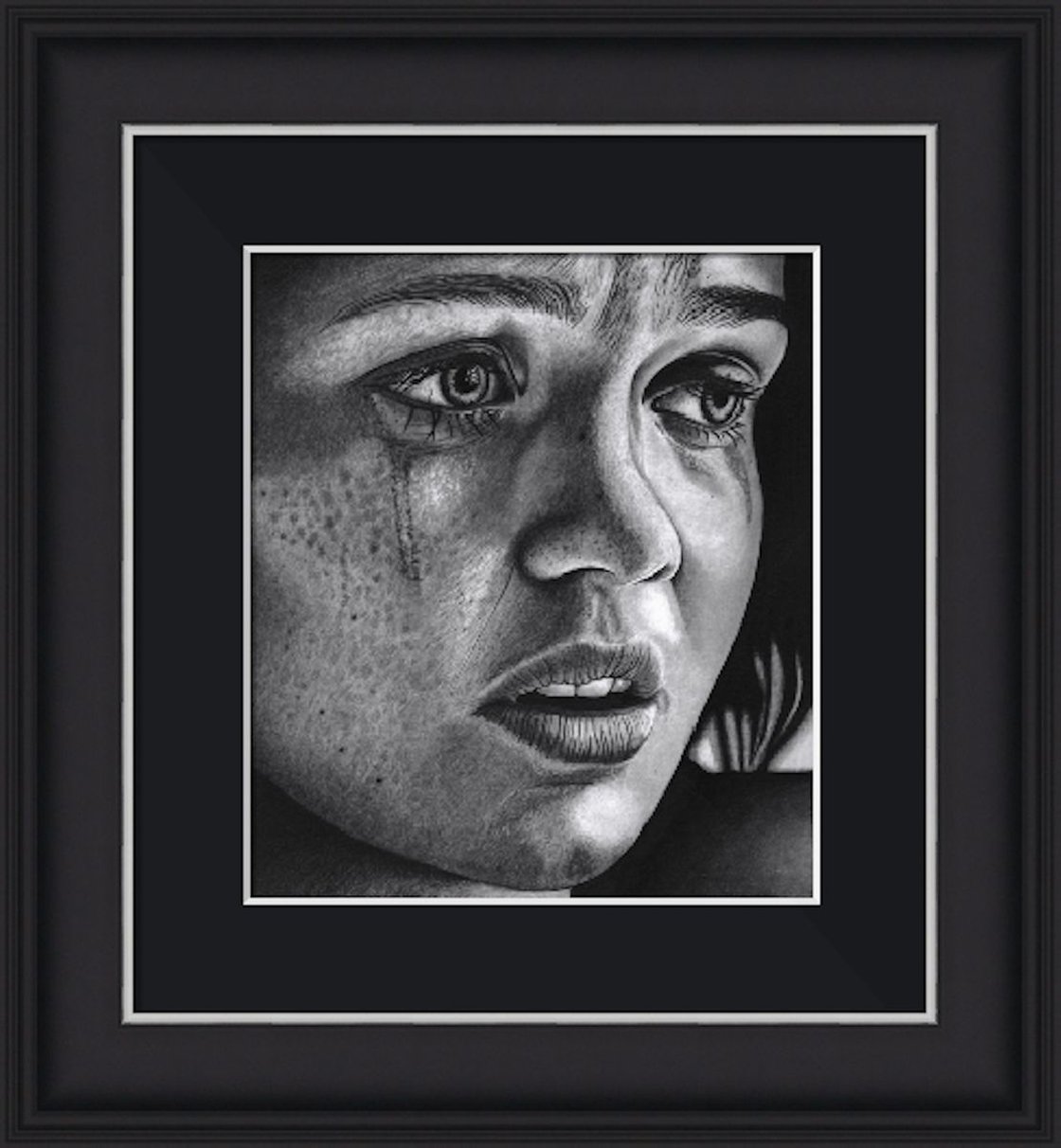 Anguish Pencil drawing: Paul Stowe | Artfinder