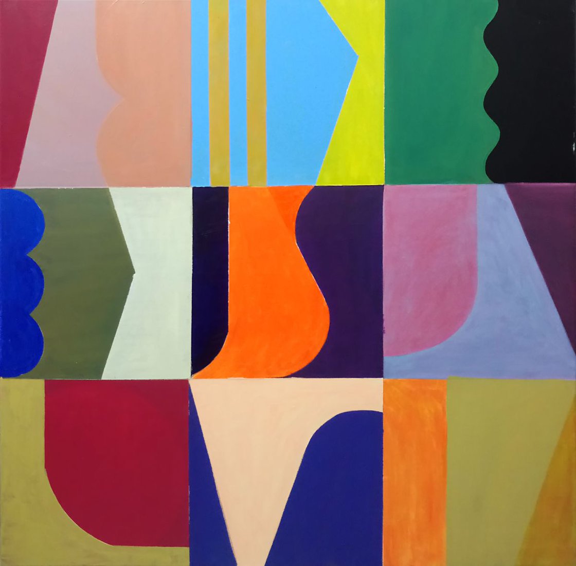 Nonuple Painting by Liam Hennessy | Artfinder