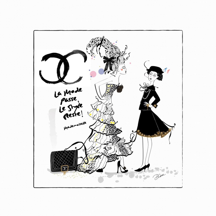 Coco Chanel (2018) Drawing by Artemisia | Artfinder