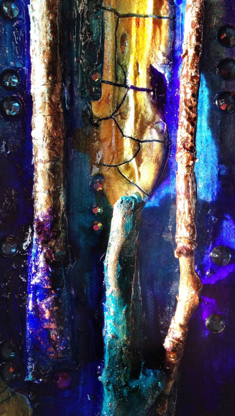 The Octopus Garden Acrylic painting by Maria Fondler-Grossbaum | Artfinder