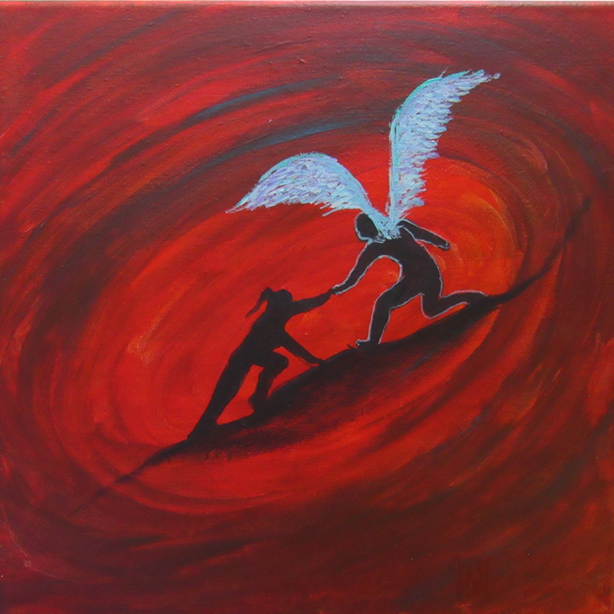 I'm Raindrops in the Flood... Acrylic painting: William F. Adams ...