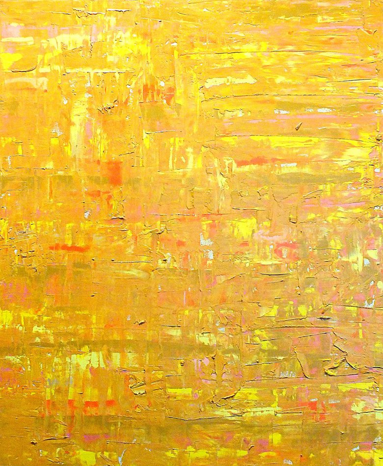Yellow Oil painting by Carla Sá Fernandes | Artfinder