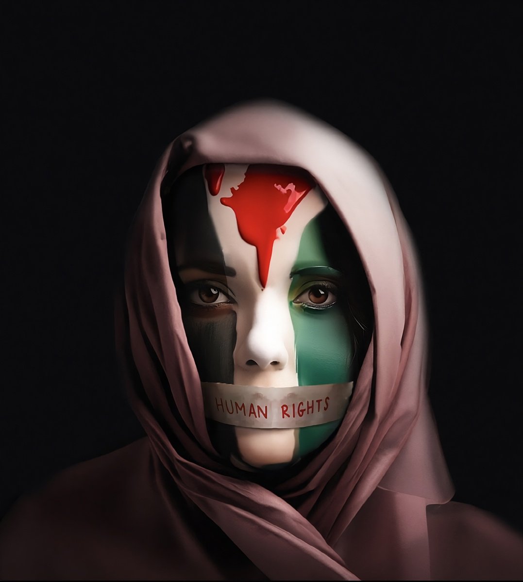 Human Rights Digital Art (Giclée): Slasky