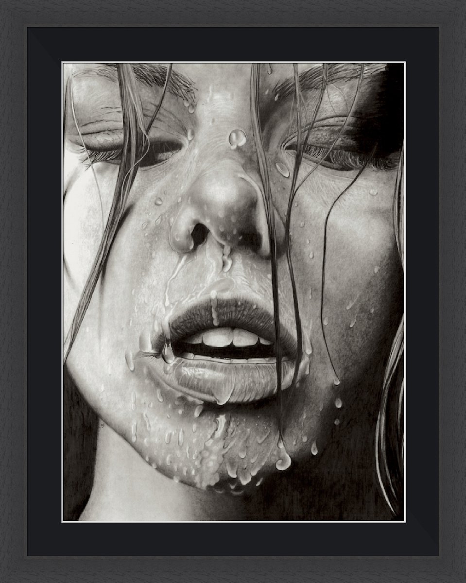 Hyperrealism Drawing Water